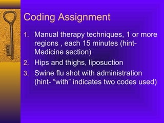 04.04.2011 UEI Interview CPT Coding | PPT