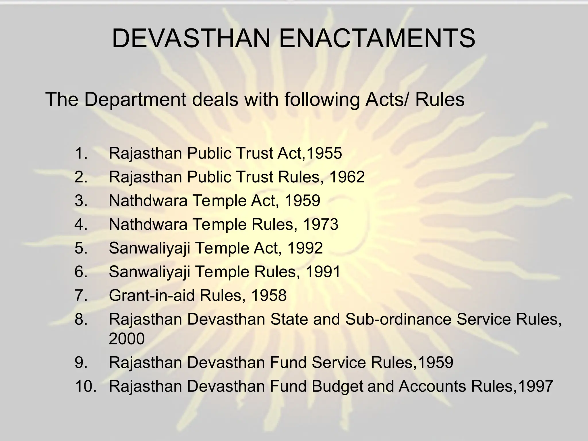 Rajasthan_devsthan_Vibhag_Temples_rules.ppt