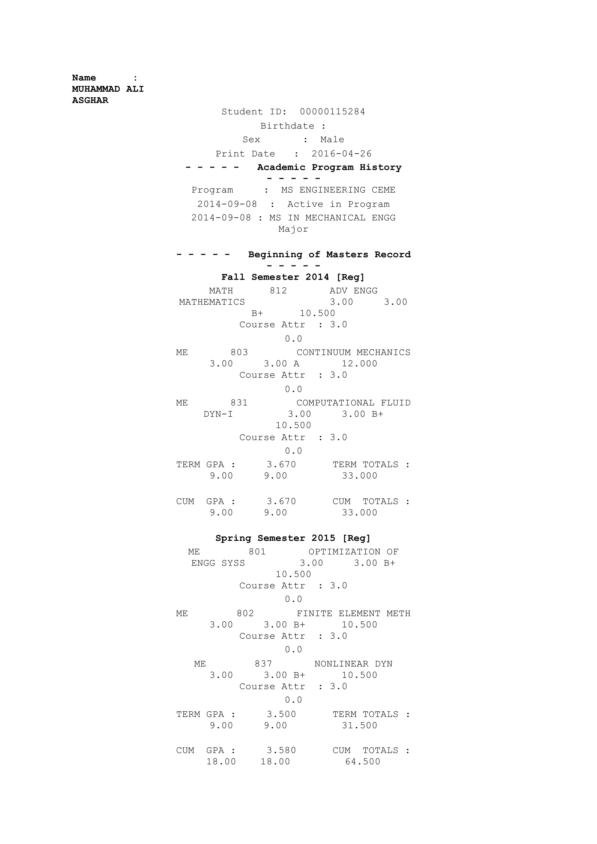 MS Transcript | DOCX