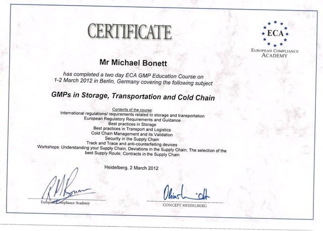 GMDP QMS AUDIT TRAINING MB | PPT