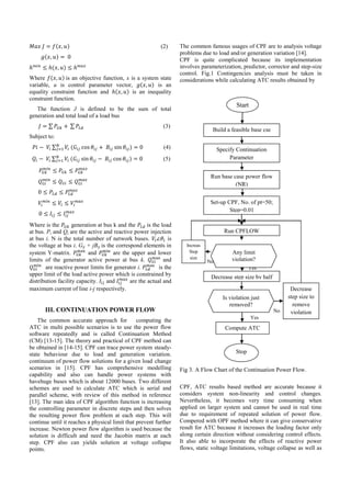 DETERMINISTIC APPROACH AVAILABLE TRANSFER CAPABILITY (ATC) CALCULATION METHODS | PDF | Computer ...