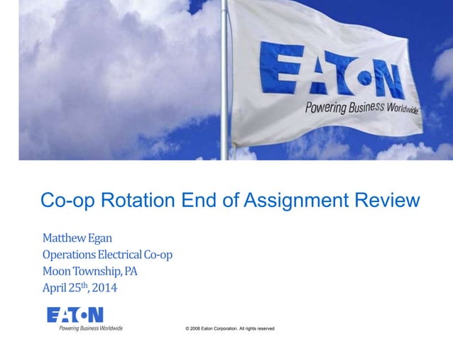 Matthew Egan End of Assignment Presentation 2nd Rotation | PPTX ...