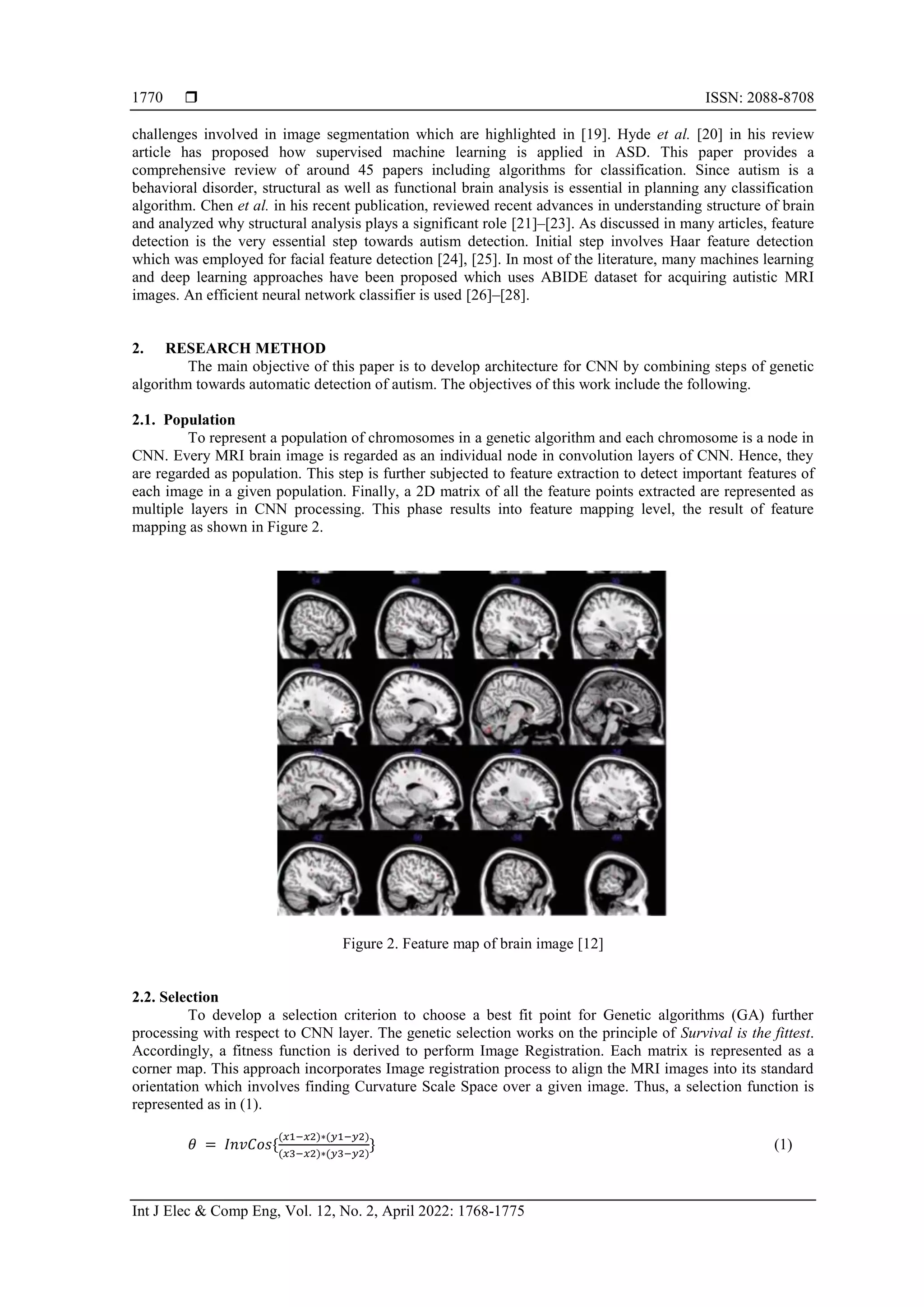 An architectural framework for automatic detection of autism using deep convolution networks and ...