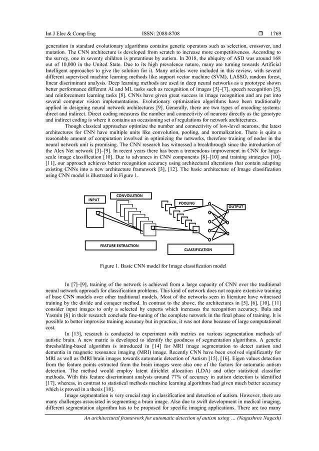 An architectural framework for automatic detection of autism using deep convolution networks and ...