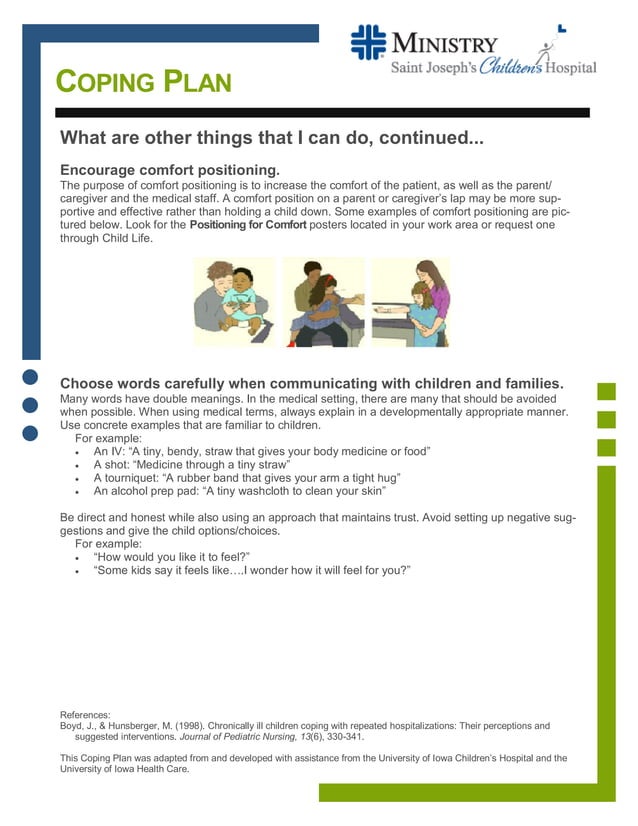 Coping Plan PDF | PDF