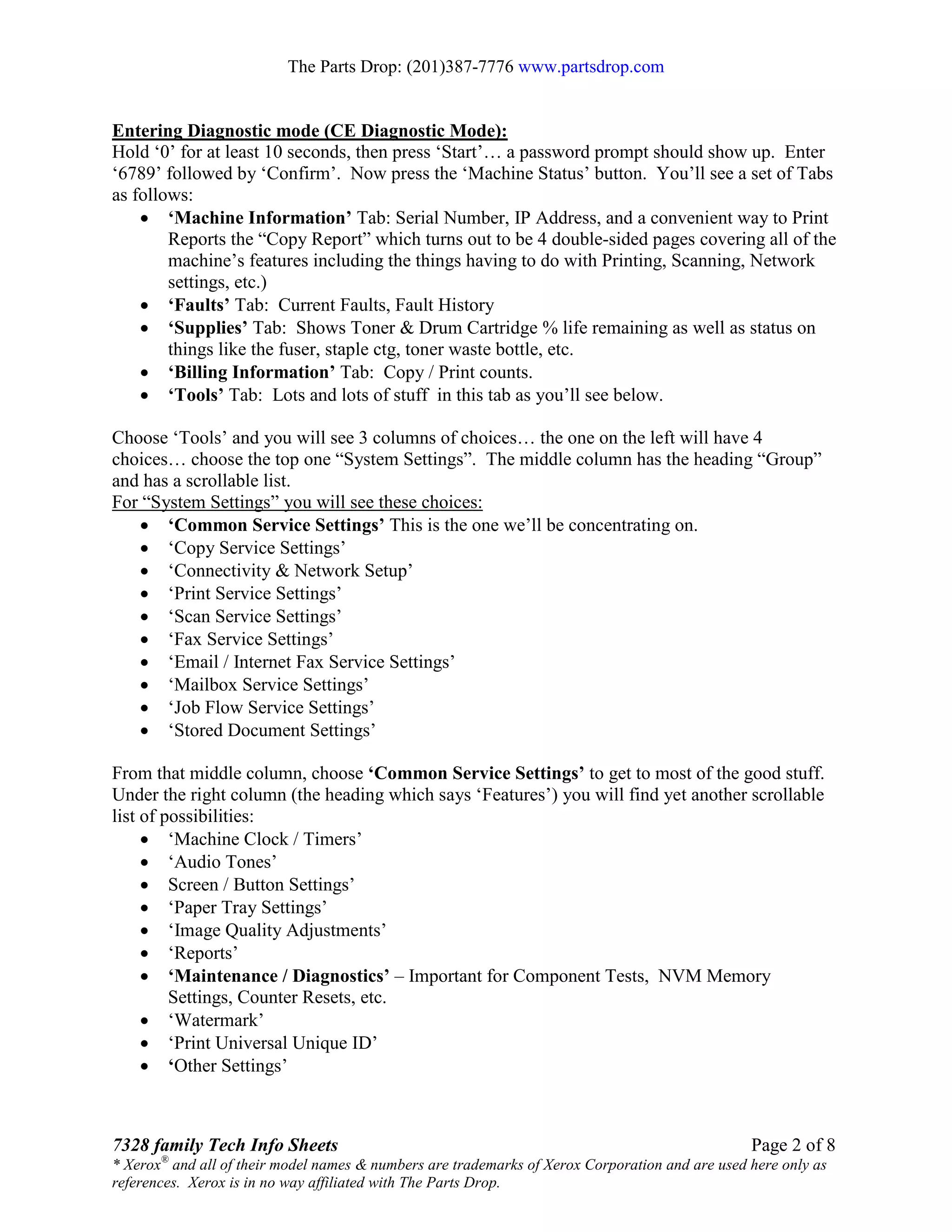 7328 tech info_sheets | PDF