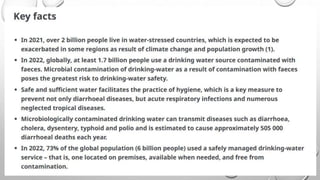 water contamination.pptx which discuss water | PPTX