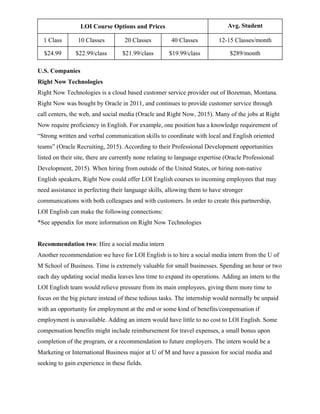 LOI English Final Paper | PDF