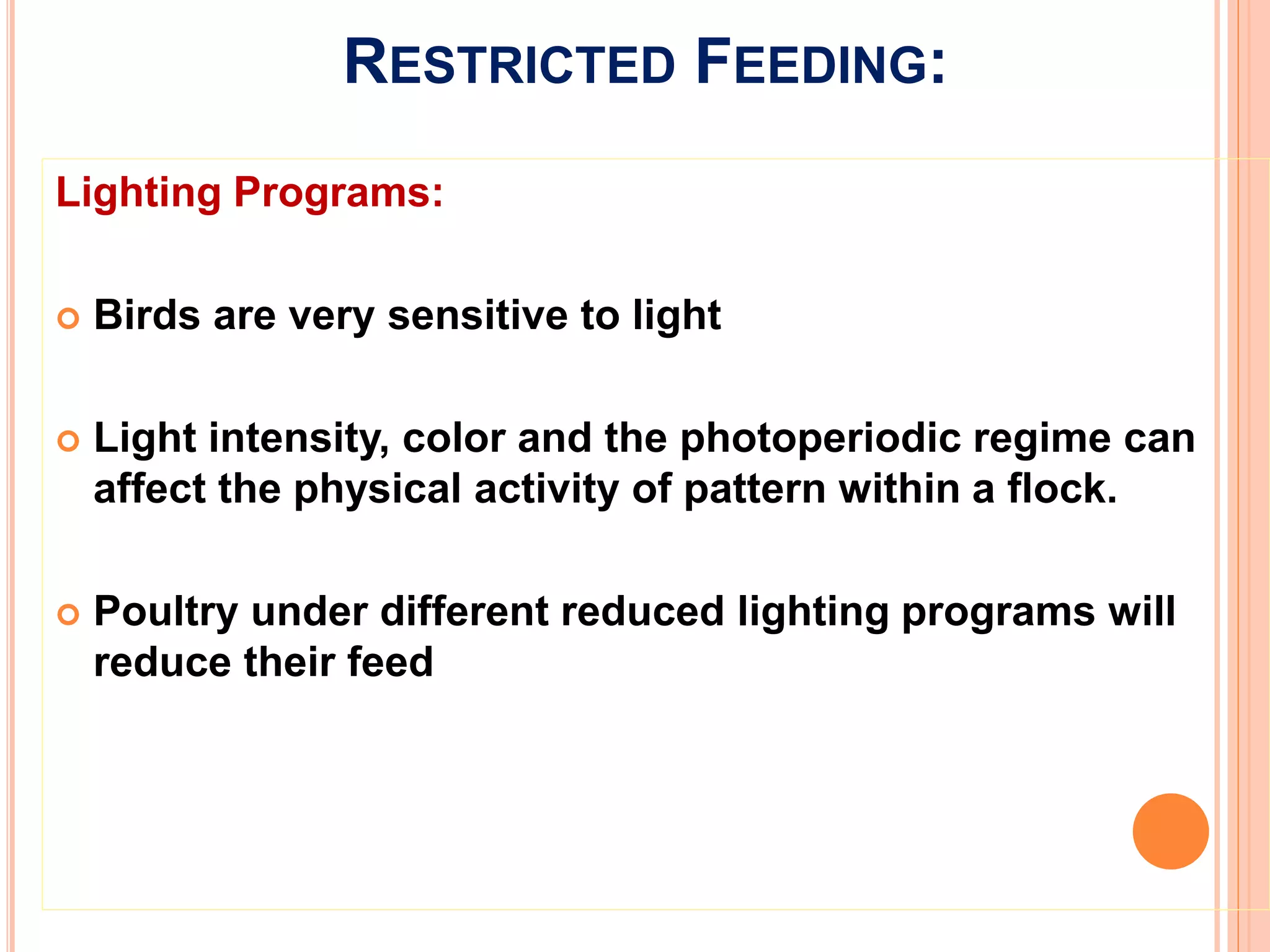Feeding management of poultry | PPTX