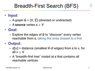 COSC 3101A - Design and Analysis of Algorithms 10 | PPT