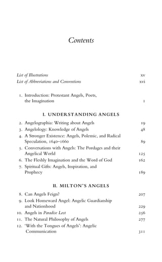 Miltons Angels The Earlymodern Imagination Joad Raymond | PDF