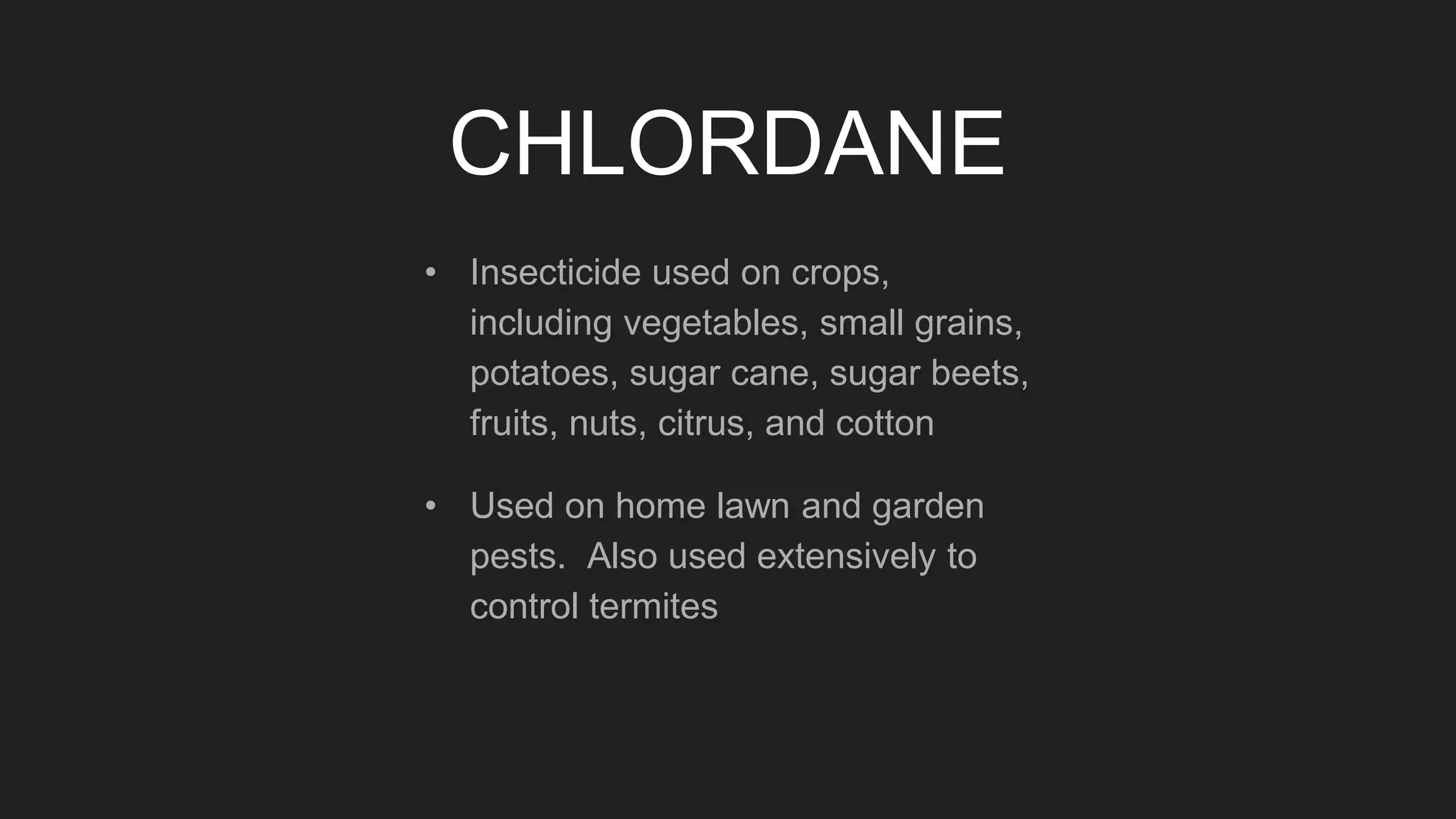 AGRICULTURAL CHEMICALS Group PowerPoint | PPTX