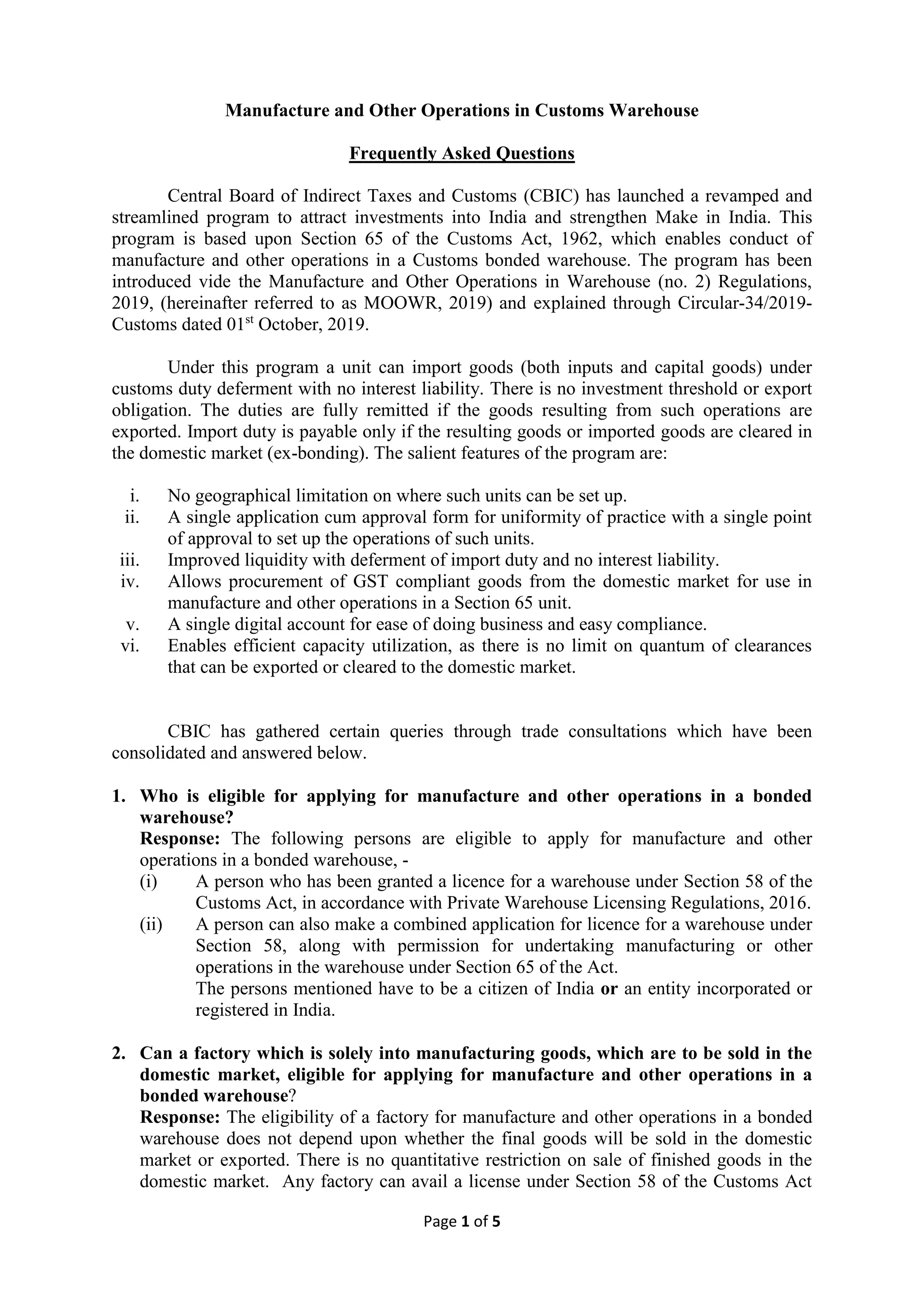 MOOWRScheme PPT document note on moowr scheme | PDF