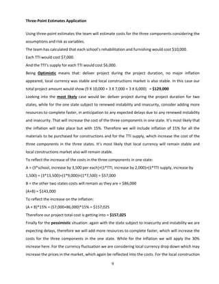 Estimate costs in fragile and transitional contexts - July - 2014 | PDF