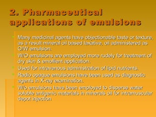 734 part2 emulsion | PPT