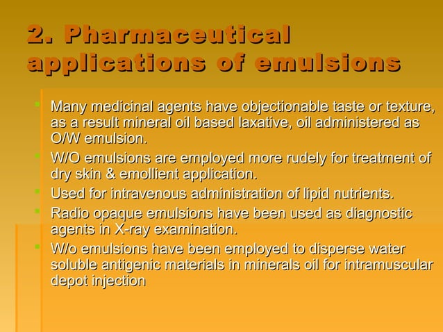 734 part2 emulsion | PPT