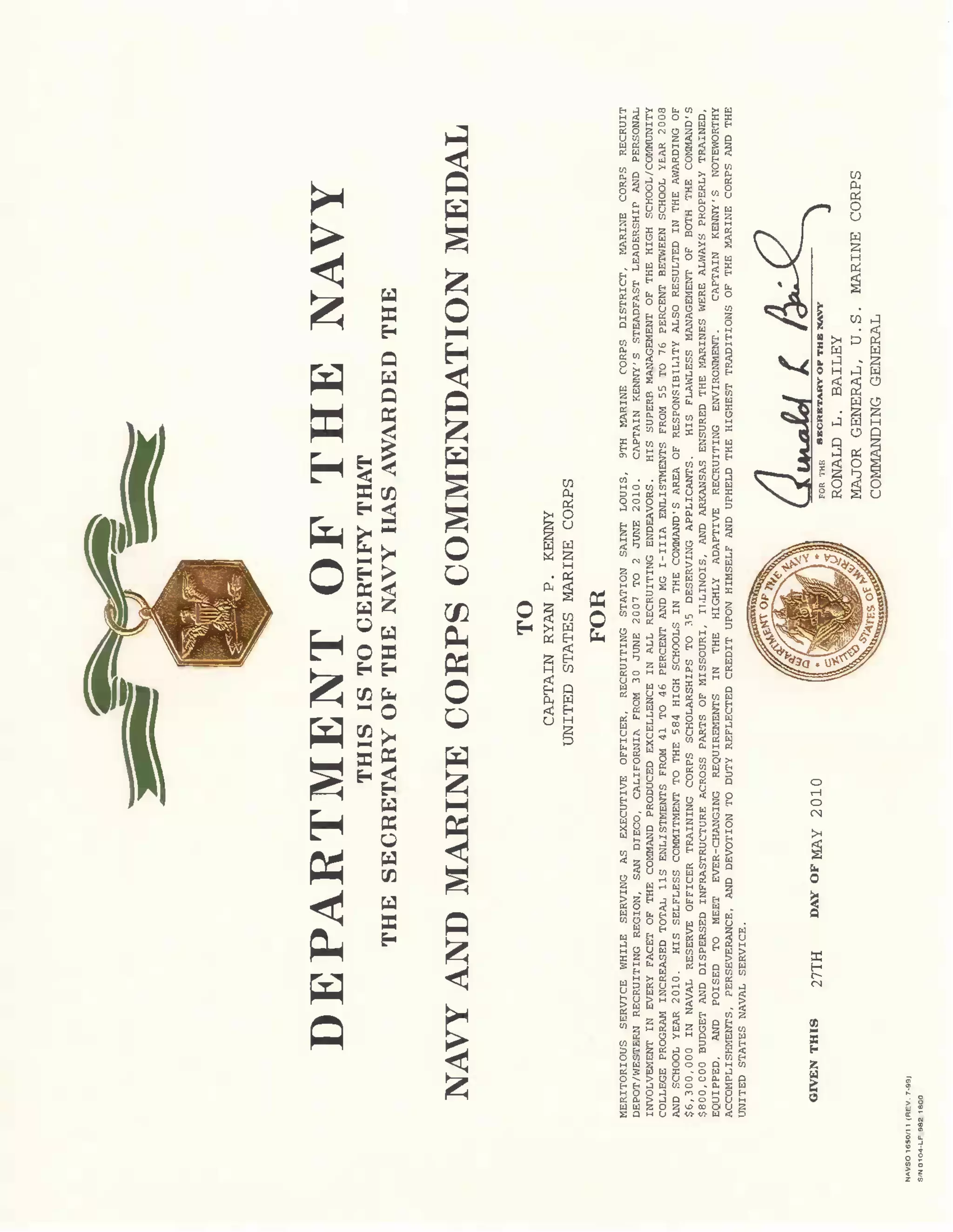 NavyComm certificate | PDF