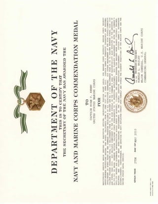 NavyComm certificate | PDF