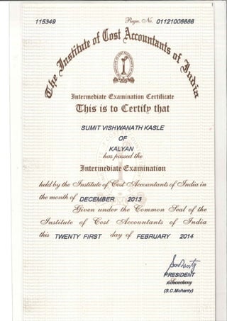 cwa certificate | PDF