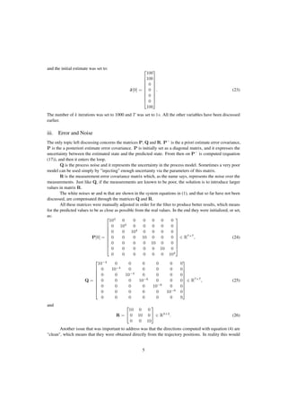 Kalman_Filter_Report | PDF