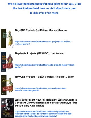 Tiny C Projects 1st Edition Daniel Gookin | PDF