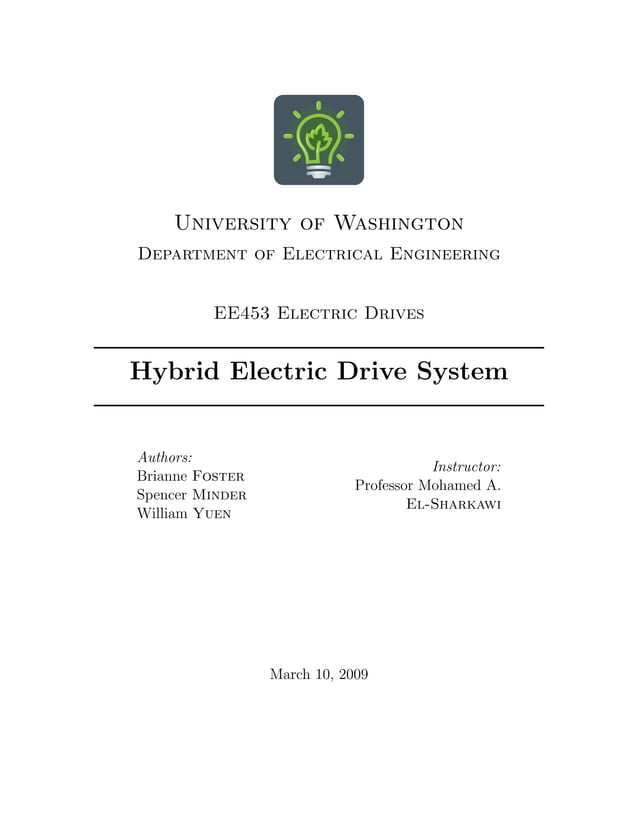Electric_Drives_FinalProj | PDF