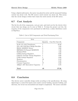 Electric_Drives_FinalProj | PDF