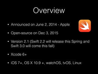 What make Swift Awesome | PDF | Programming Languages | Computing