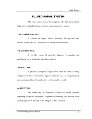 7364382 Radar System | PDF