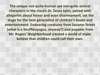 Animals Rule in Children's Literature: Frogs and Caterpillars and Bears ...