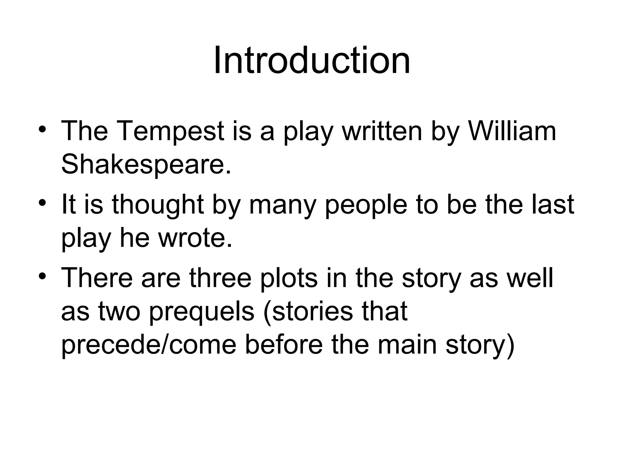 The Tempest | PPT