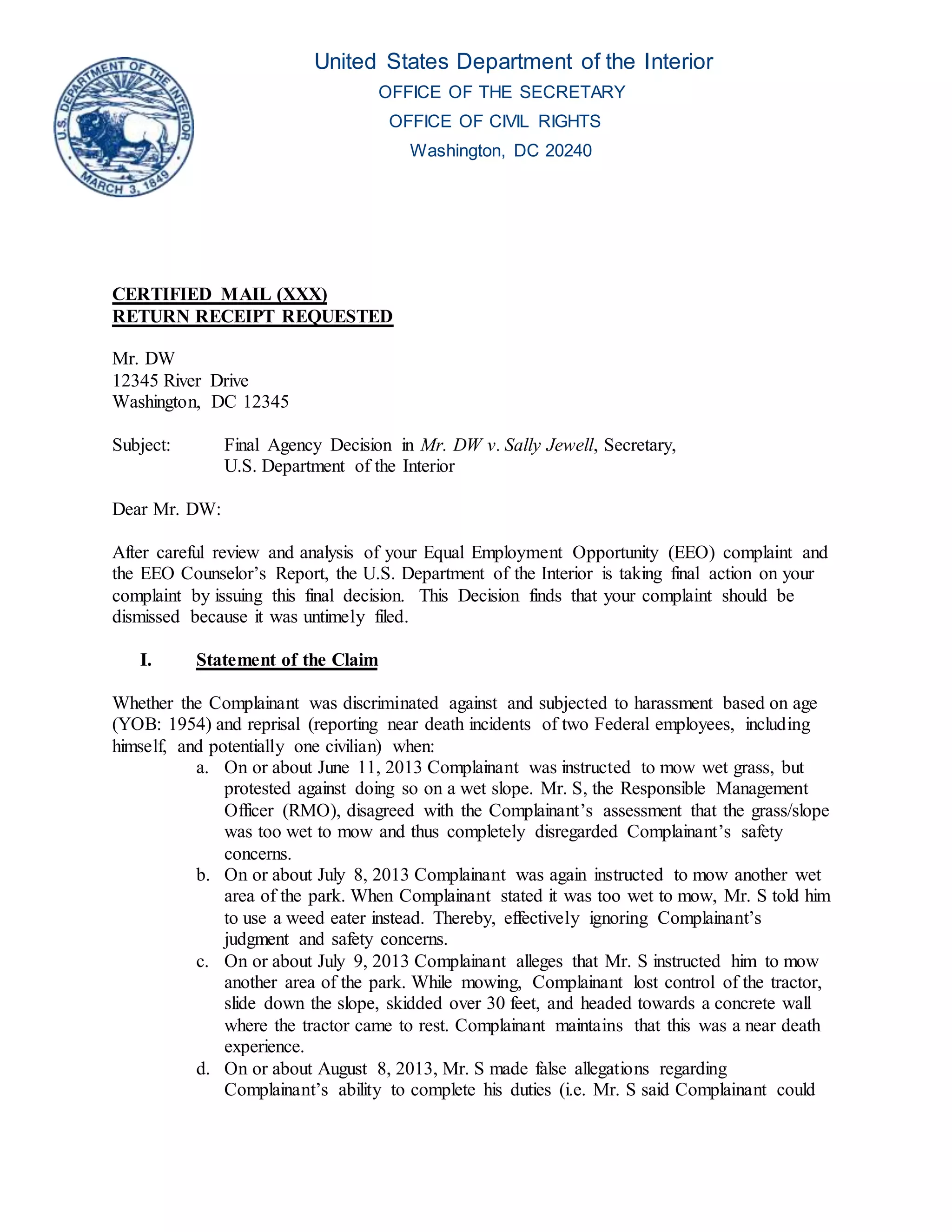 PD Writing Sample | PDF