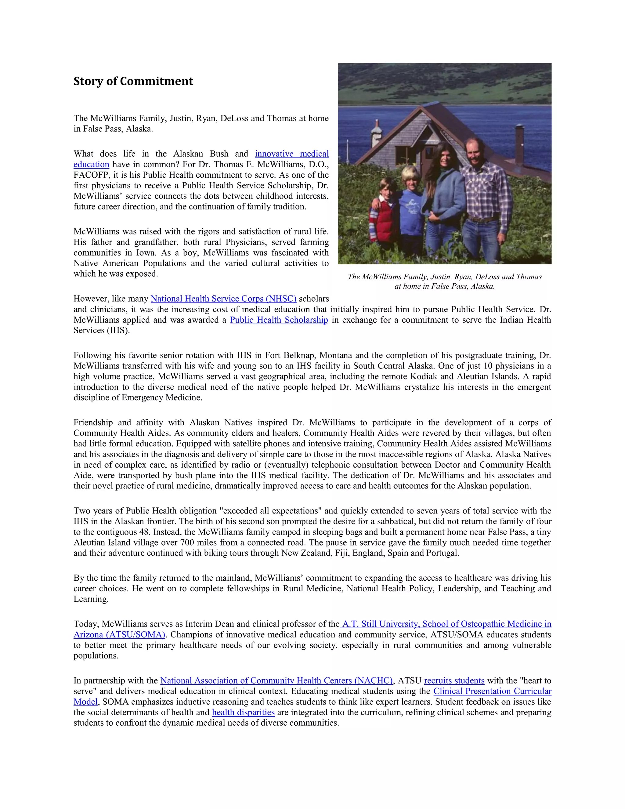 Story of Commitment | PDF