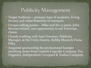 Working with Drama Presentation Slideshow 2 | PPT