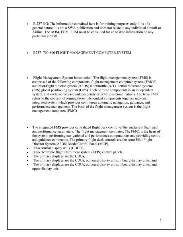 737 ng fmc guide toohey | DOCX