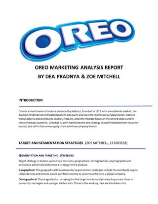 OREO | DOCX