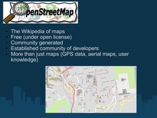 Post-PC: Geolocation & Maps in the Android Ecosystem | PPT