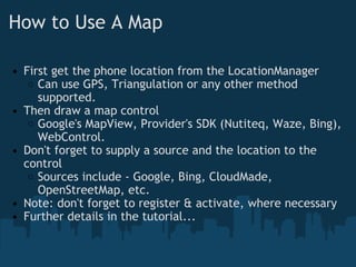 Post-PC: Geolocation & Maps in the Android Ecosystem | PPT