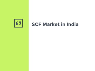 SCF in India an overview and way forward | PDF