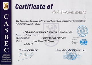 Certification Of Medical Devices