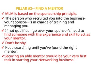 739086000-17-The-7-Pillars-of-MLM-Success.ppt