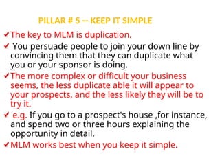 739086000-17-The-7-Pillars-of-MLM-Success.ppt