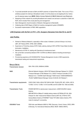 AMIT SINGH RESUME | DOC
