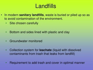 waste management, types of waste and it's methods | PDF