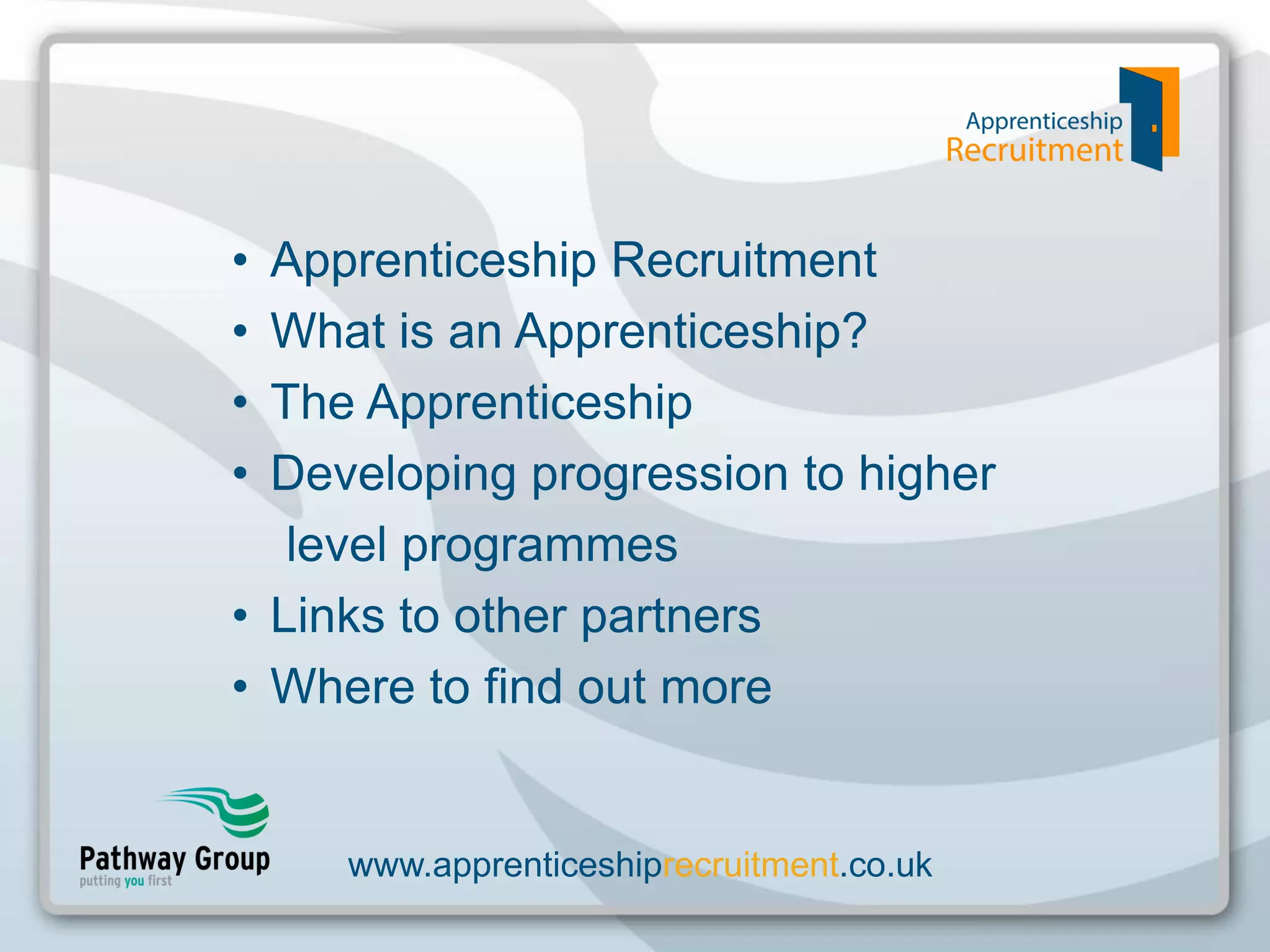 Apprenticeship Recruitment Presentation | PDF