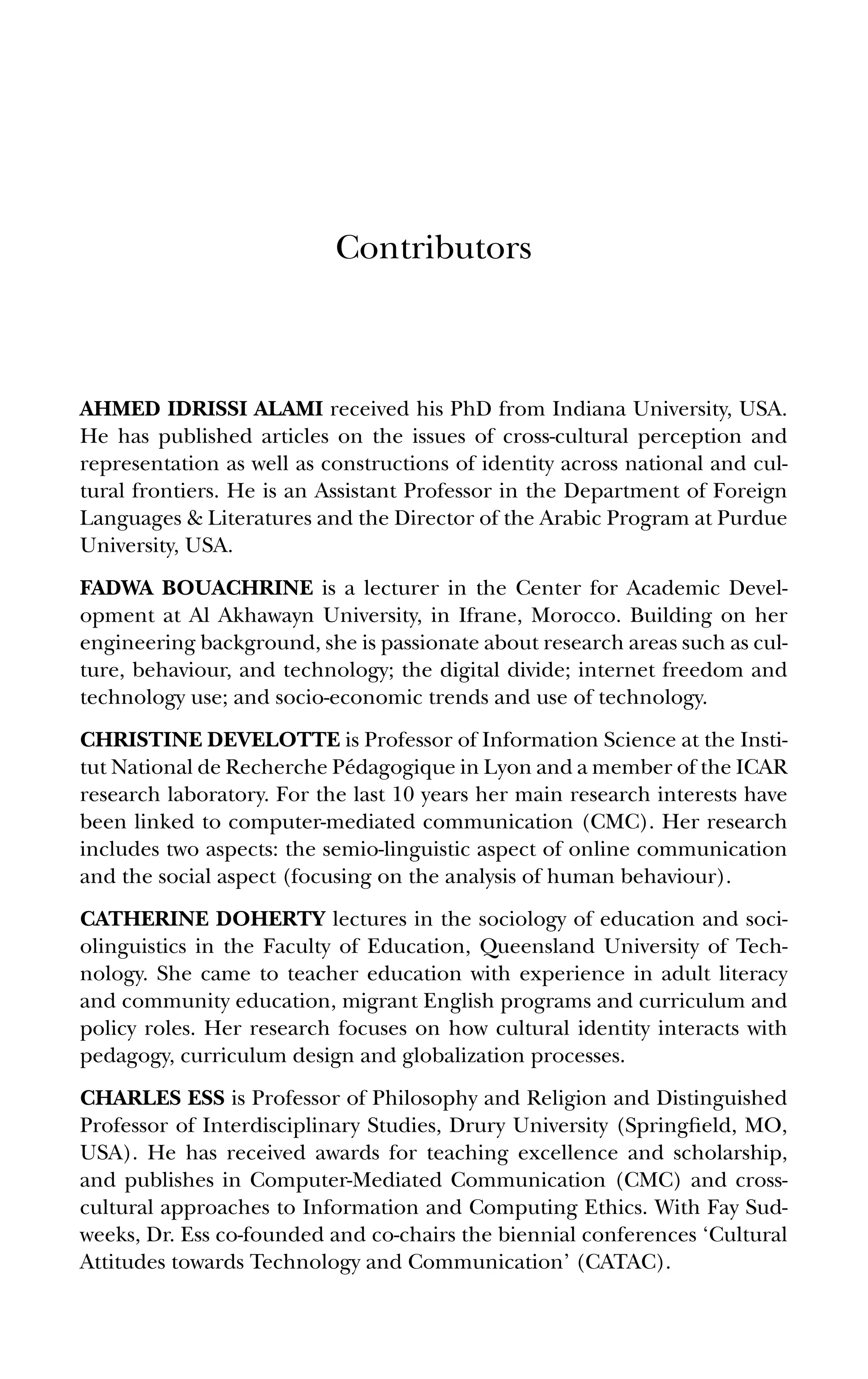 Learning Cultures In Online Education Continuum Studies In Education ...