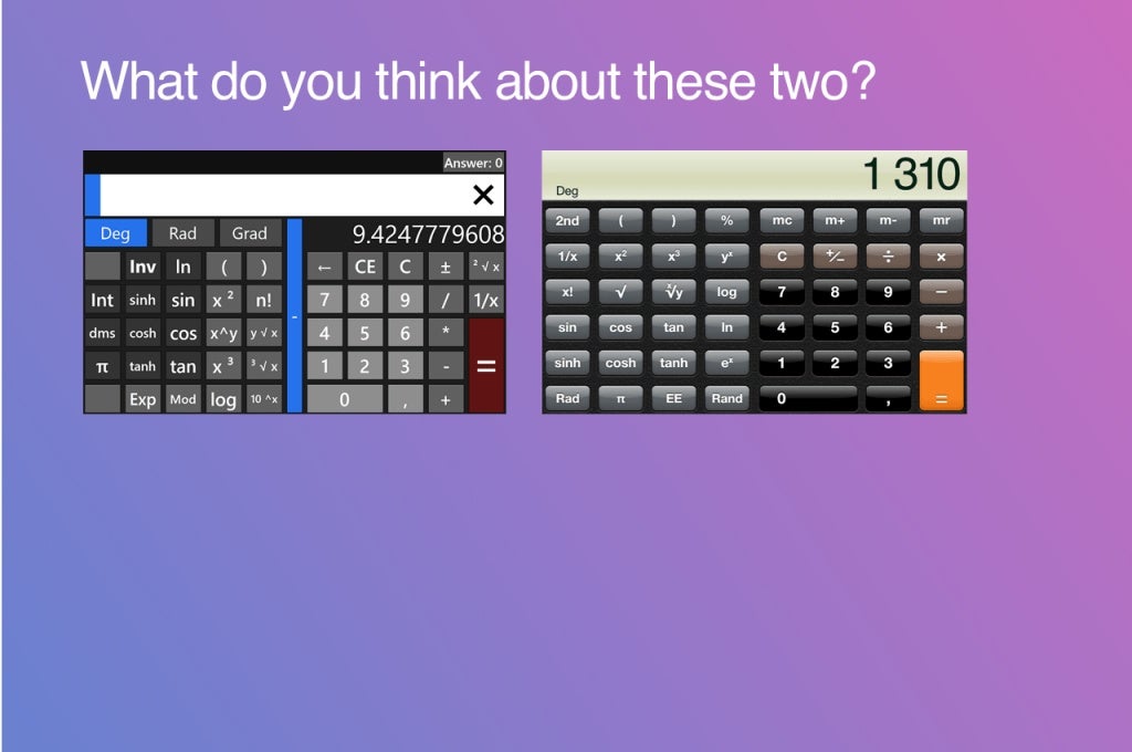 Skeuomorphism vs Flat Design