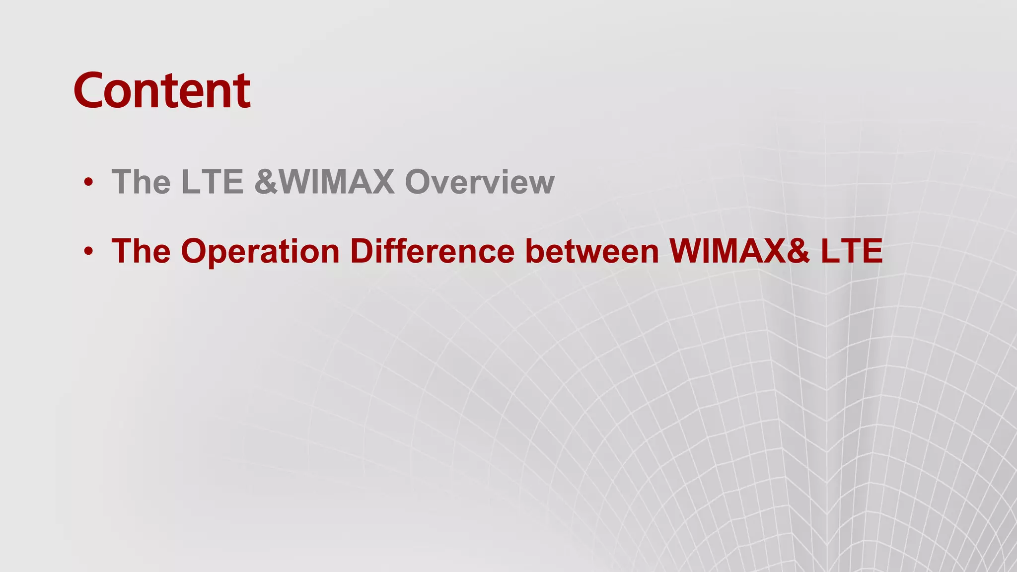 WiMAX & LTE Network Introduce For Swift | PDF | Internet | Computing