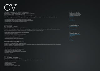 portfolio_Karthik C S | PPT