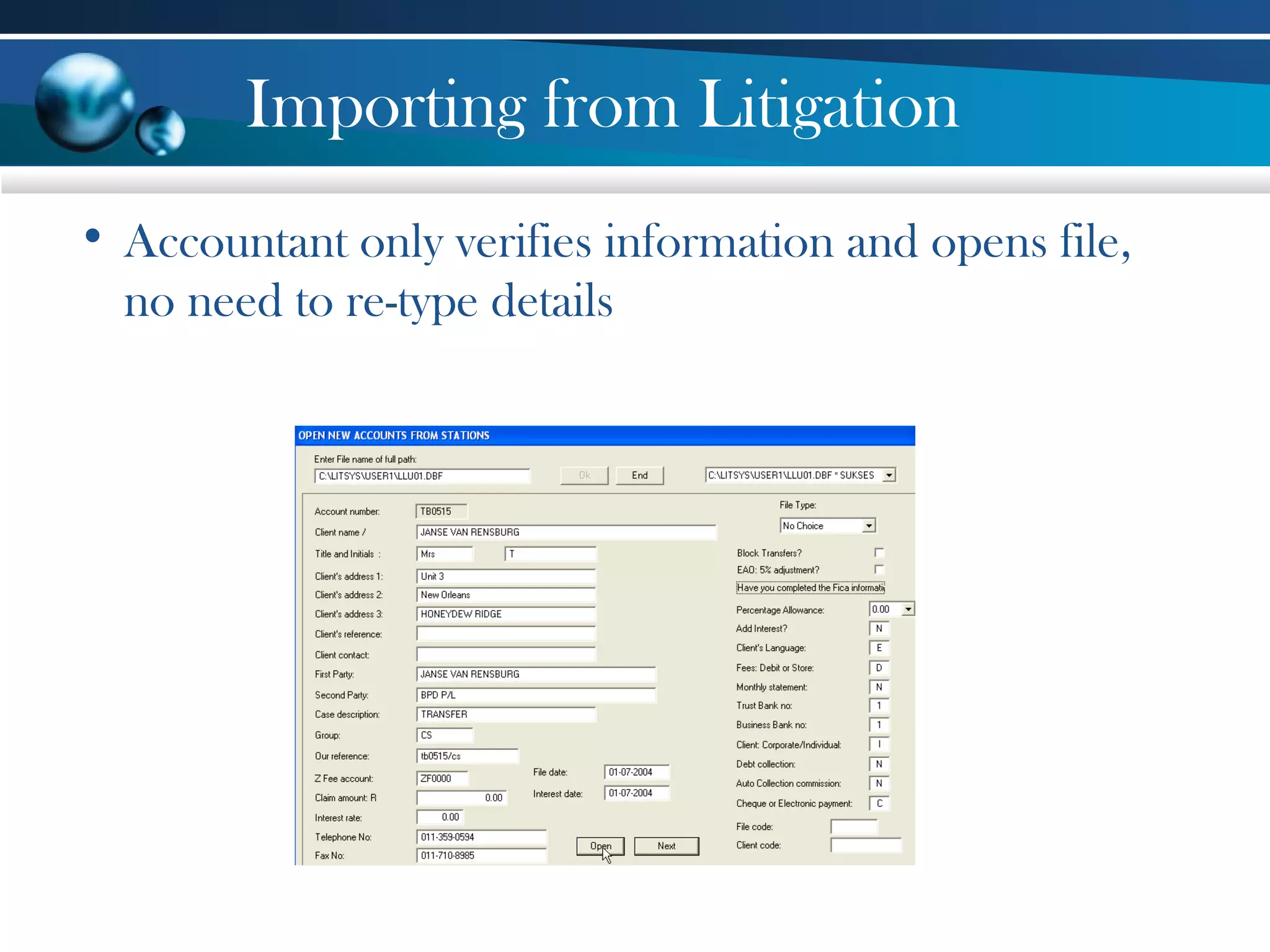 Lexpro Accounting Presentation | PPS